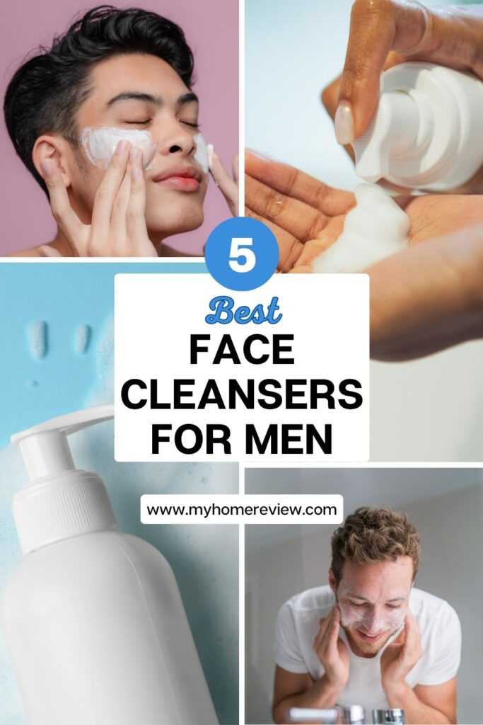 Top 5 Face Cleansers For Men: Revitalize Your Skin Routine