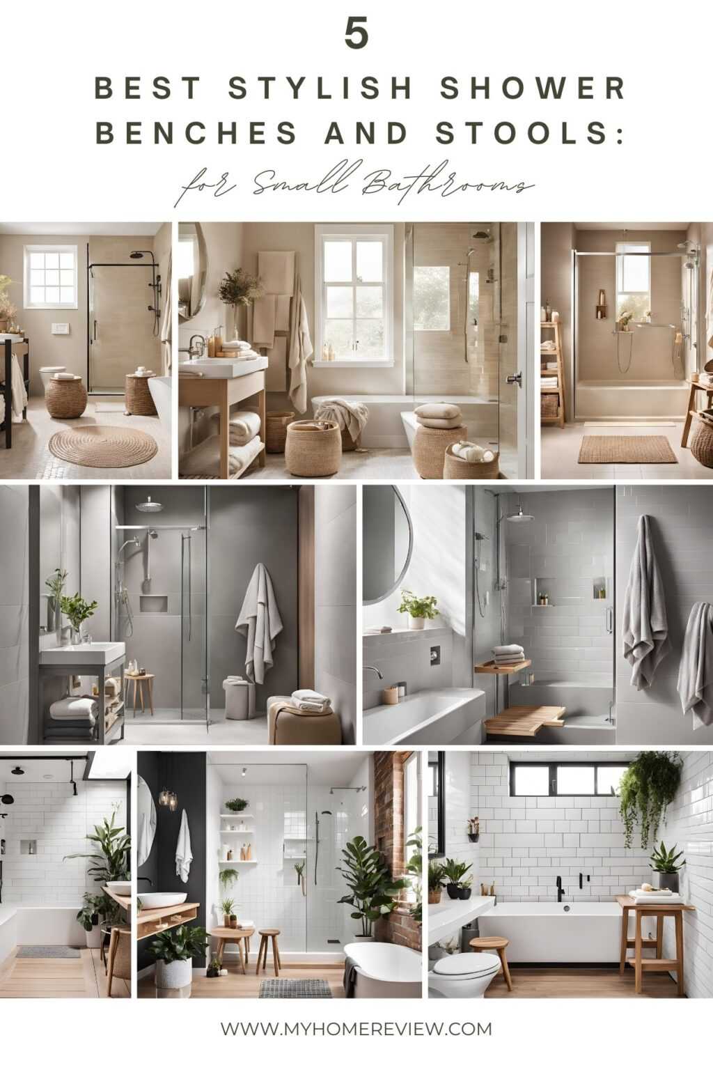 Shower Benches And Stools For Small Bathrooms: Stylish And Space-Saving ...
