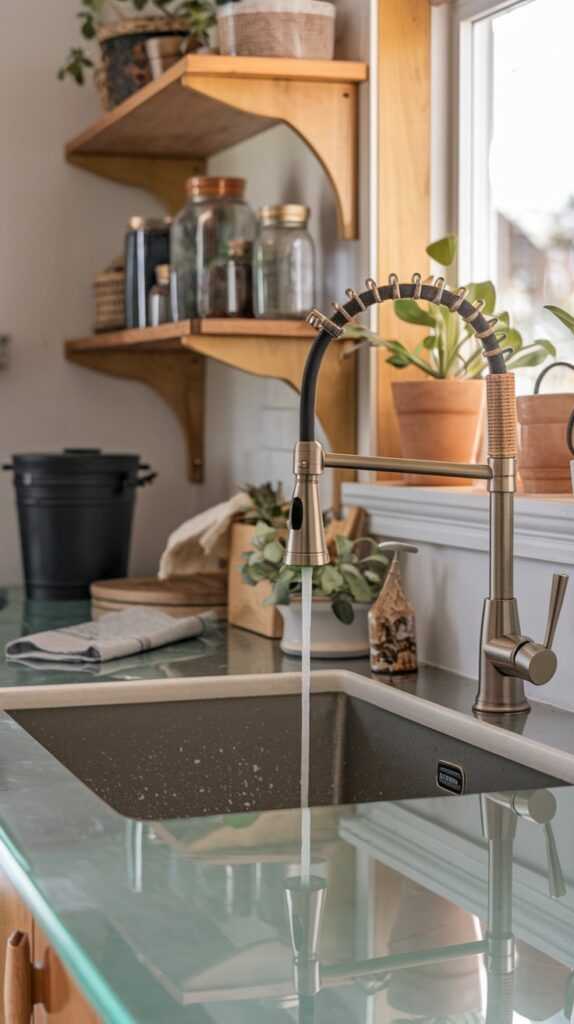 Double Handle Faucets For Hard Water In Modern Bathrooms