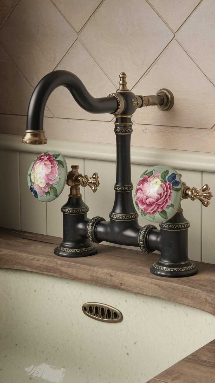 Antique Double Handle Faucets For Vintage Homes