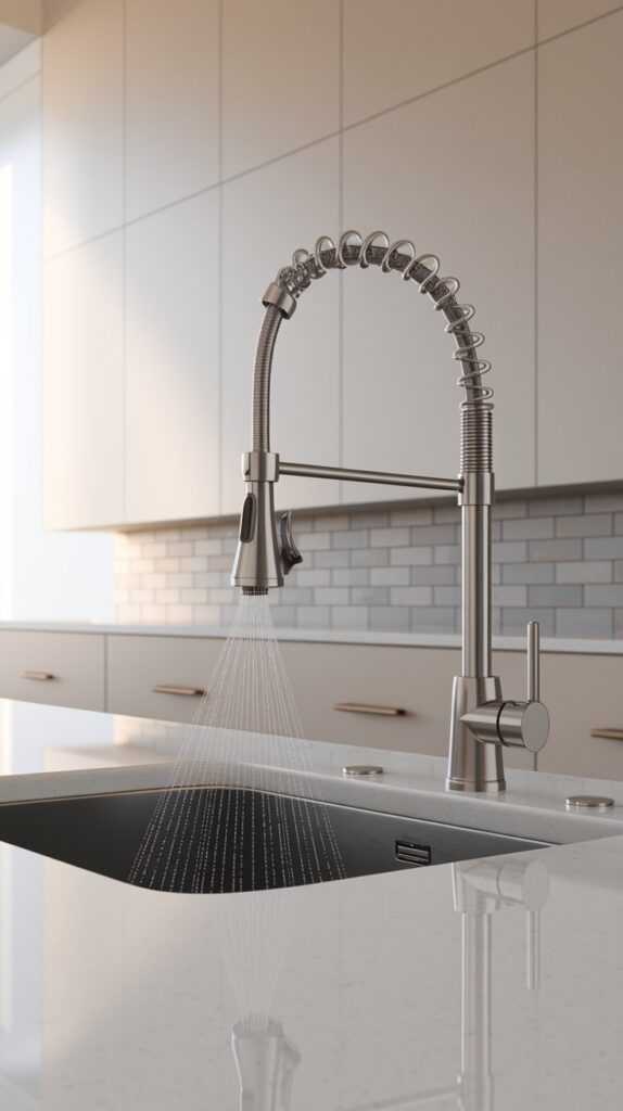 Double Handle Faucets For Hard Water In Modern Bathrooms