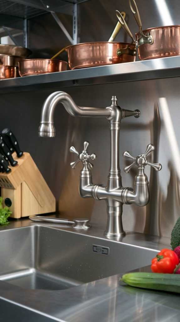 Double Handle Faucets For Hard Water In Modern Bathrooms